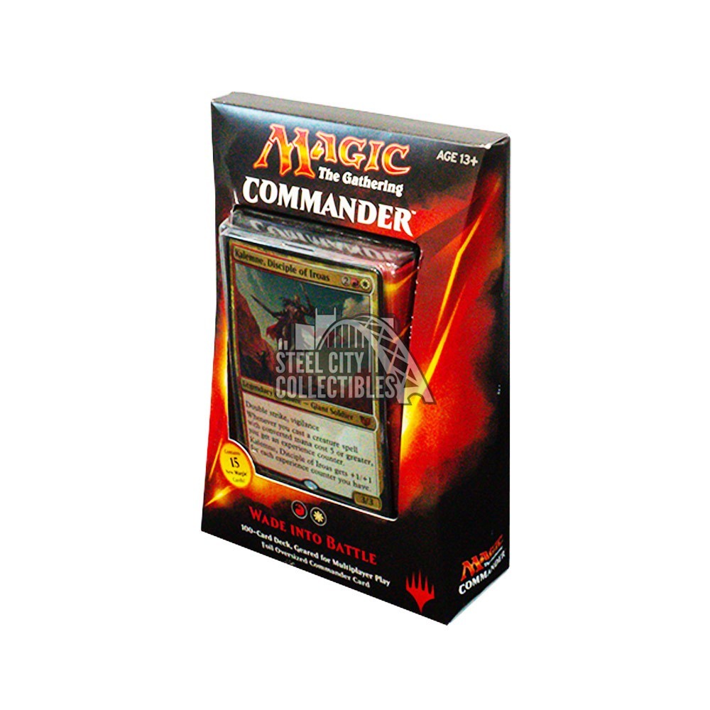Magic the Gathering Commander Wade Into Battle Deck | Steel City ...
