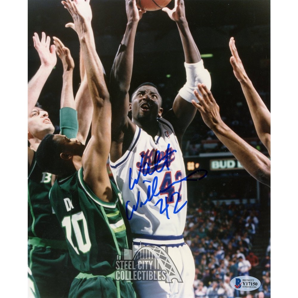 Walt Williams Autographed Sacramento Kings 8x10 Photo - BAS COA | Steel ...