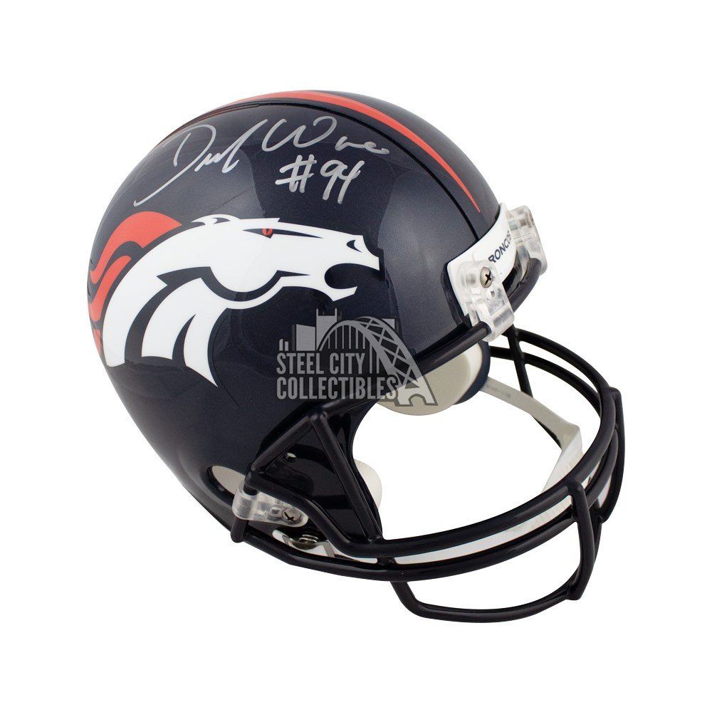 DeMarcus Ware Autographed Denver Broncos Full-Size Football Helmet ...