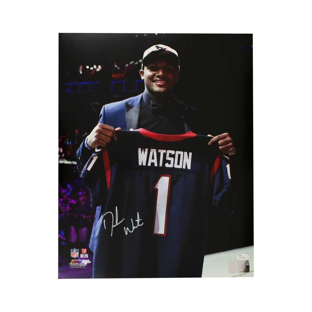 Deshaun Watson Autographed Houston Texans 16x20 Photo - JSA COA (D ...