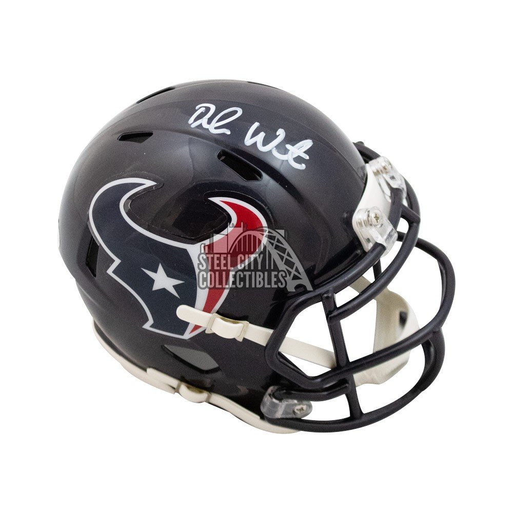 Deshaun Watson Autographed Houston Texans Speed Mini Football Helmet ...