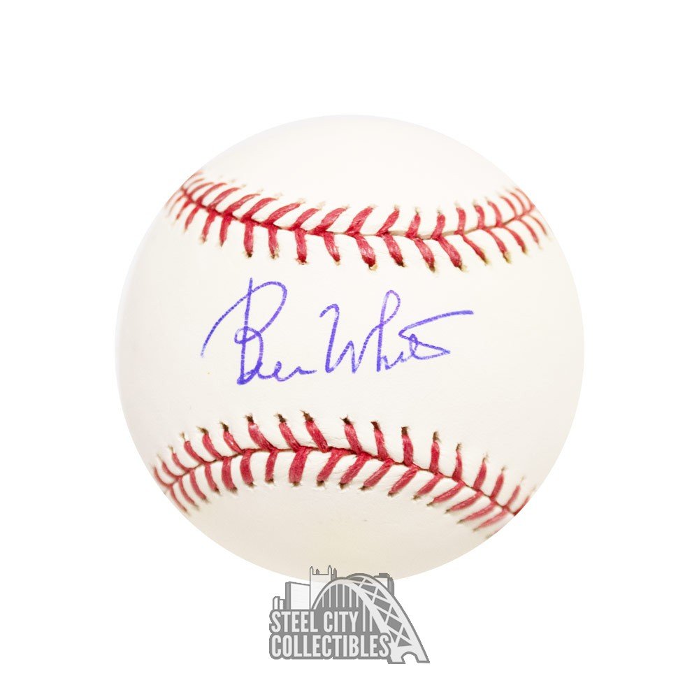 Bill White Autographed Official MLB Baseball - PSA/DNA COA | Steel City ...