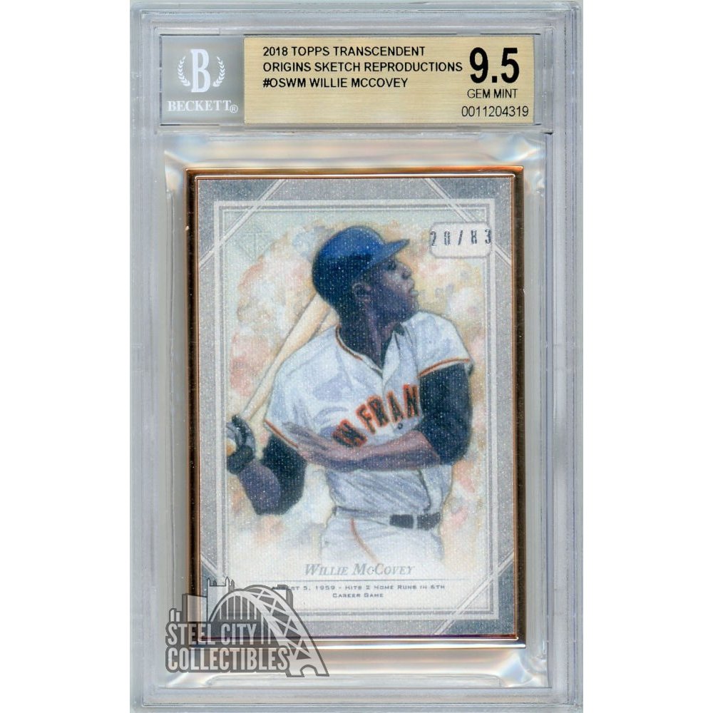 Willie McCovey 2018 Topps Transcendent Sketch Reproductions 20/83 OS-WM ...
