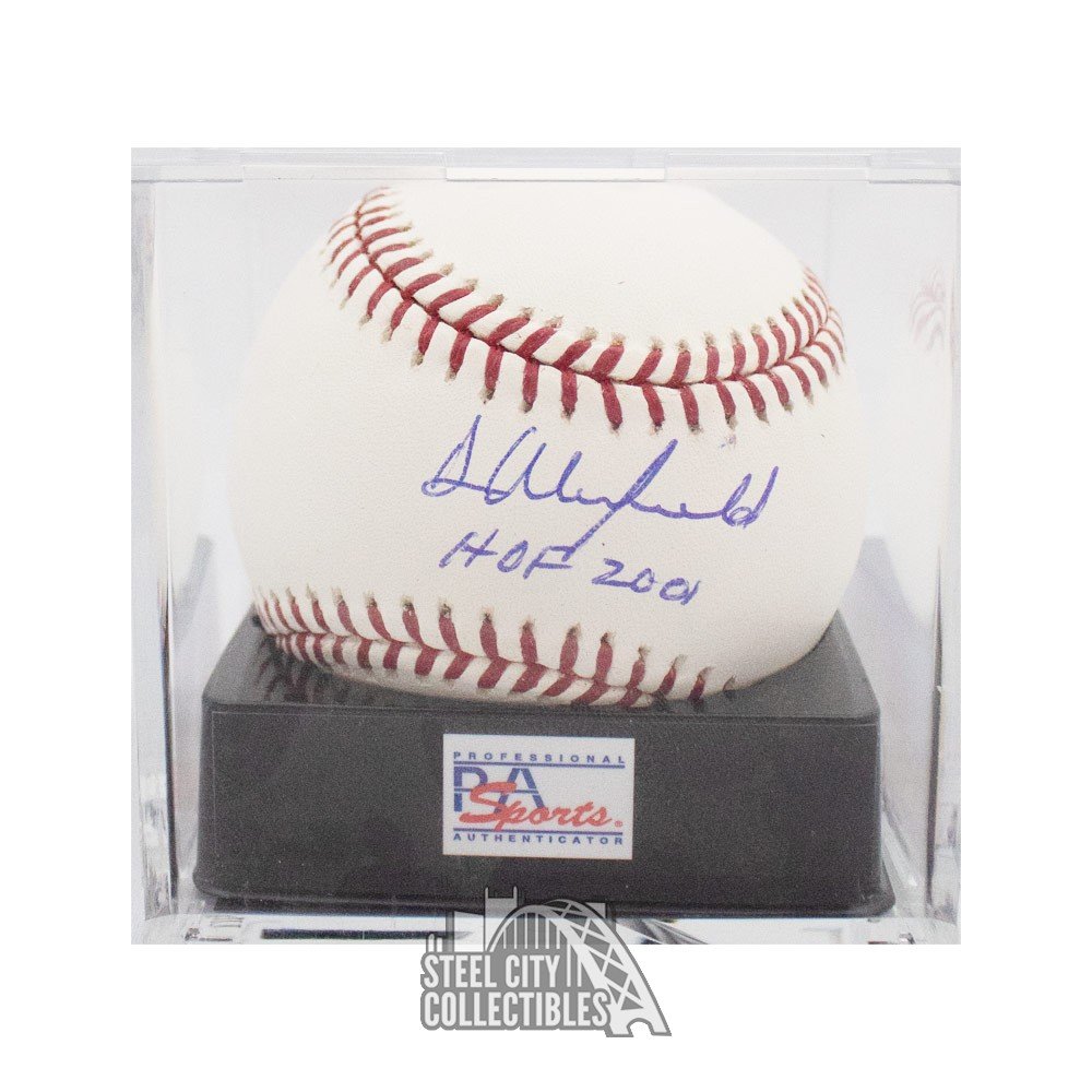 Dave Winfield HOF 2001 Autographed Baseball PSA 9.5 - PSA COA | Steel City Collectibles