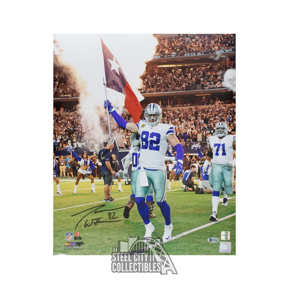 Jason Witten Autographed Dallas Cowboys 16x20 Photo - BAS COA | Steel ...