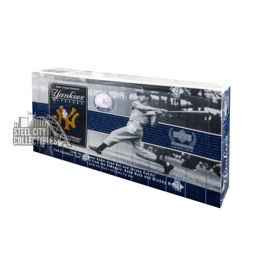 2000 Upper Deck Yankee Legends Baseball Hobby Box | Steel City Collectibles