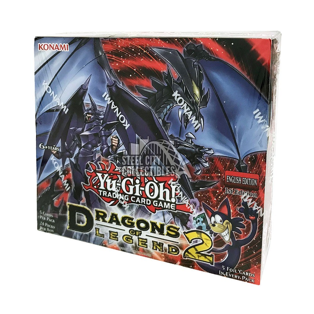 Yu-Gi-Oh! Dragons of Legend 2 1st Edition Booster Box | Steel City ...
