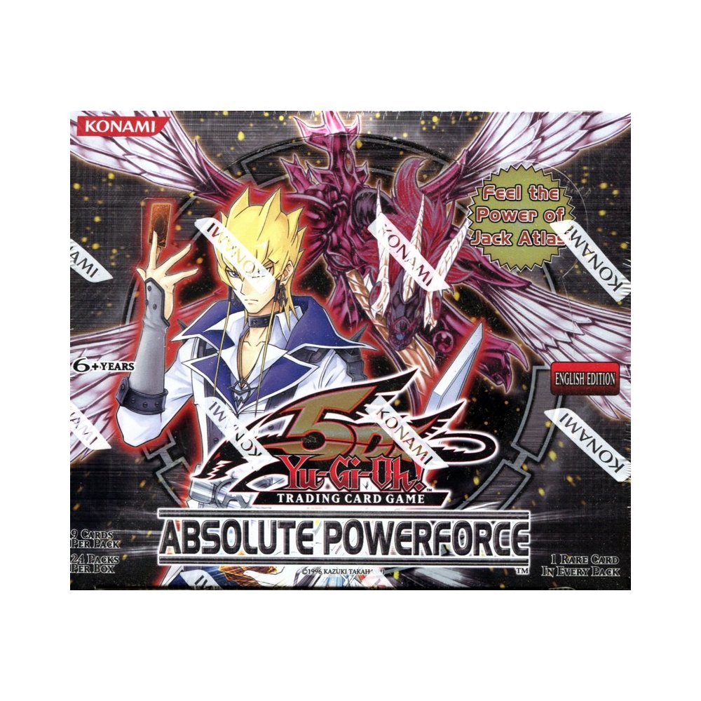 Konami Yu-Gi-Oh Absolute Powerforce Booster Box | Steel City Collectibles