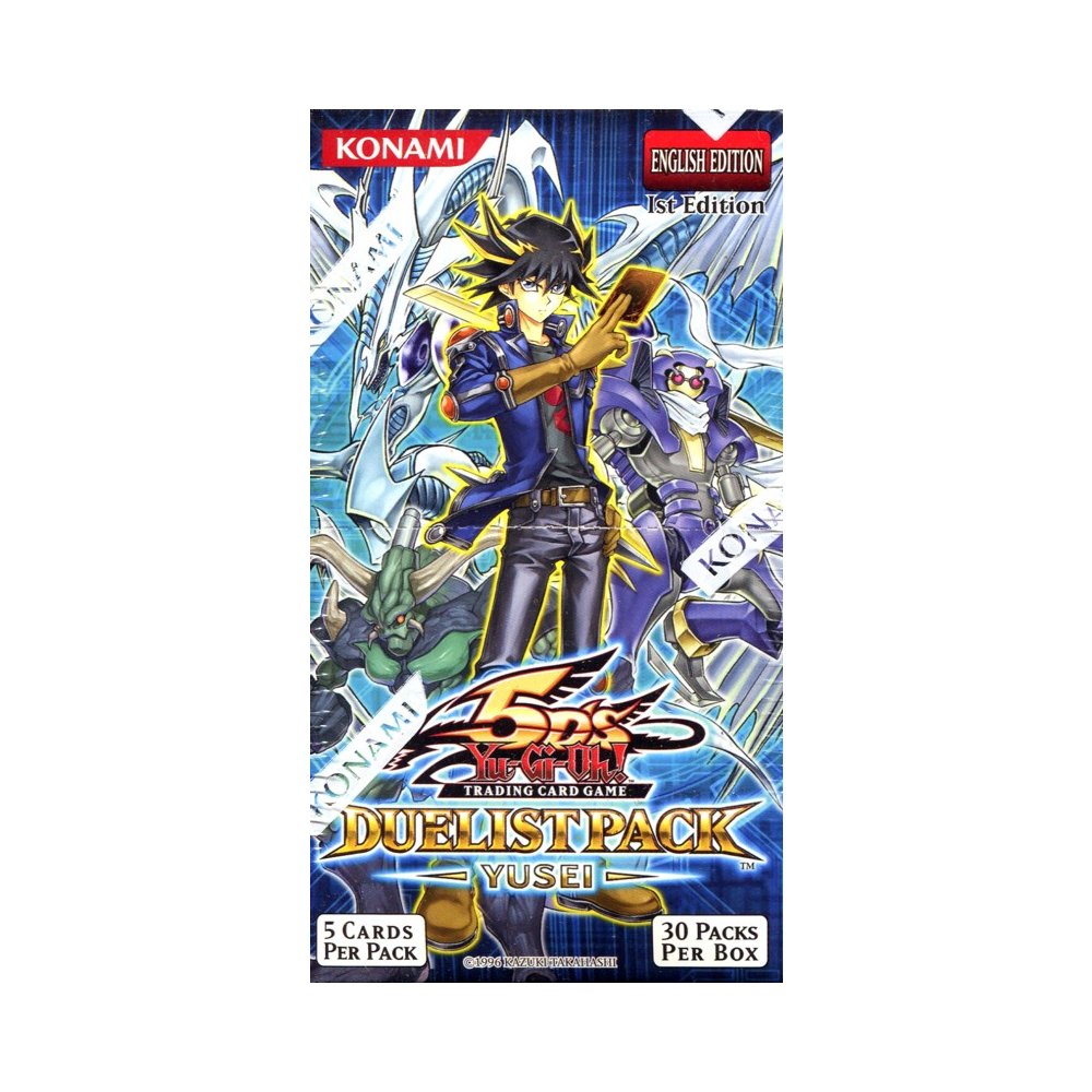 Konami Yu-Gi-Oh Duelist Pack Yusei 1st Edition Booster Box | Steel City ...