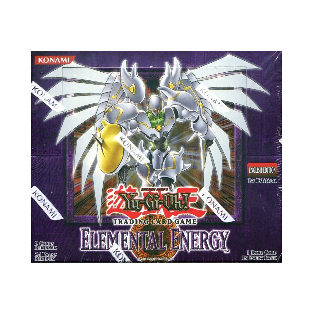 Upper Deck Yu-Gi-Oh Elemental Energy 1st Edition Booster Box | Steel City Collectibles