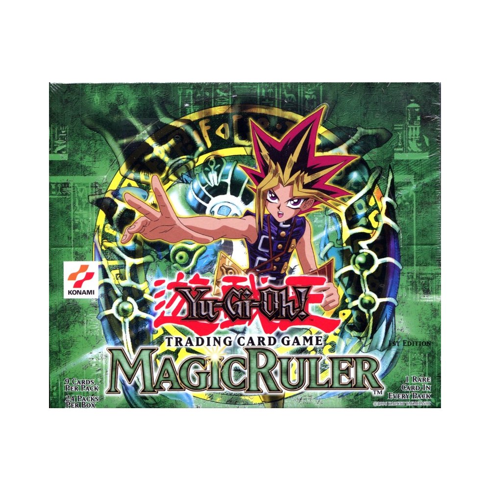 Upper Deck Yu-Gi-Oh Magic Ruler 1st Edition Booster Box | Steel City Collectibles