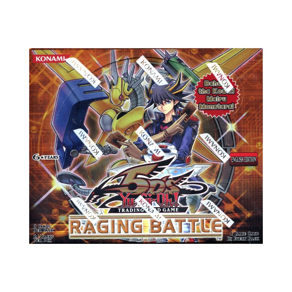 Konami Yu-Gi-Oh Raging Battle Unlimited Edition Booster Box | Steel ...