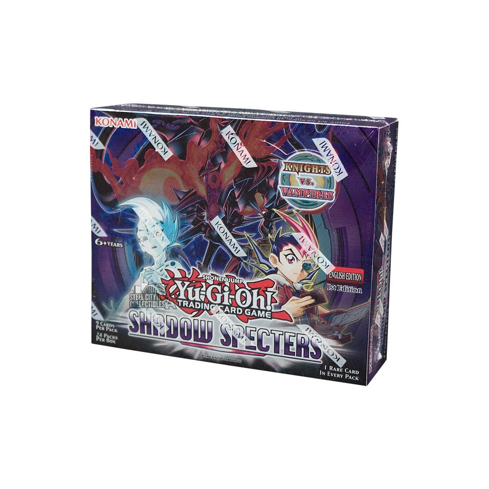 Konami Yu-Gi-Oh Shadow Specters 1st Edition Booster Box | Steel City ...