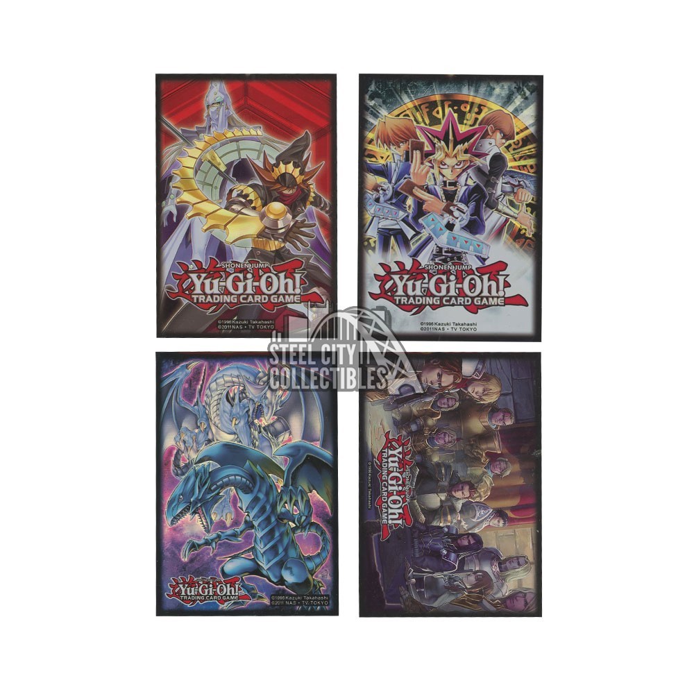 Yu Gi Oh 200ct Assorted Card Sleeve Lot Steel City Collectibles