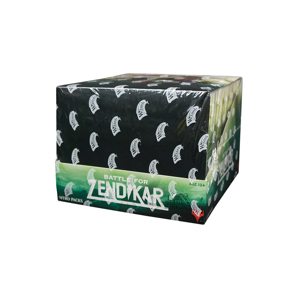 Magic the Gathering Battle for Zendikar Intro Pack Box | Steel City ...