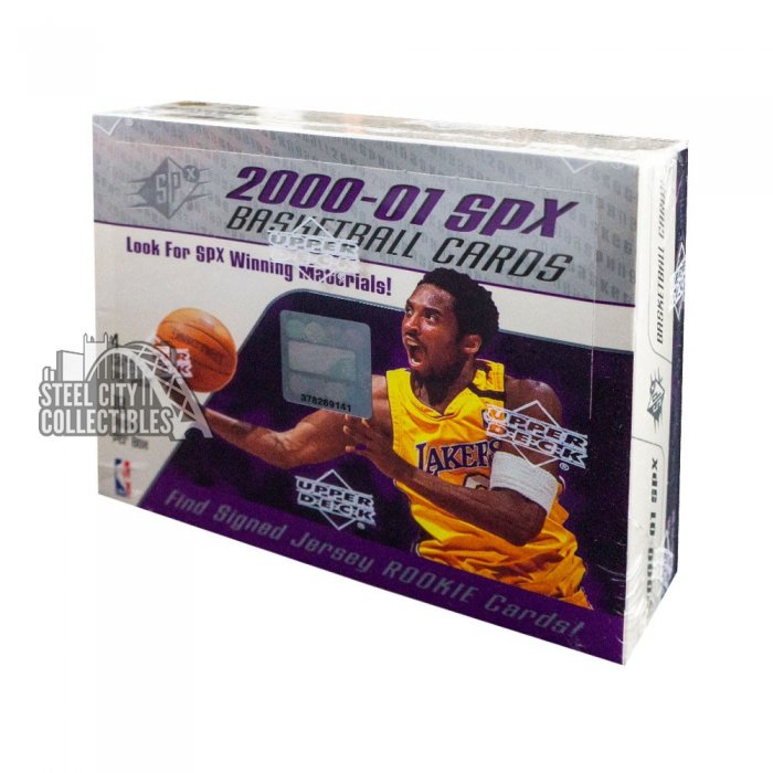 2000-01 Upper Deck SPx Basketball Hobby Box | Steel City Collectibles
