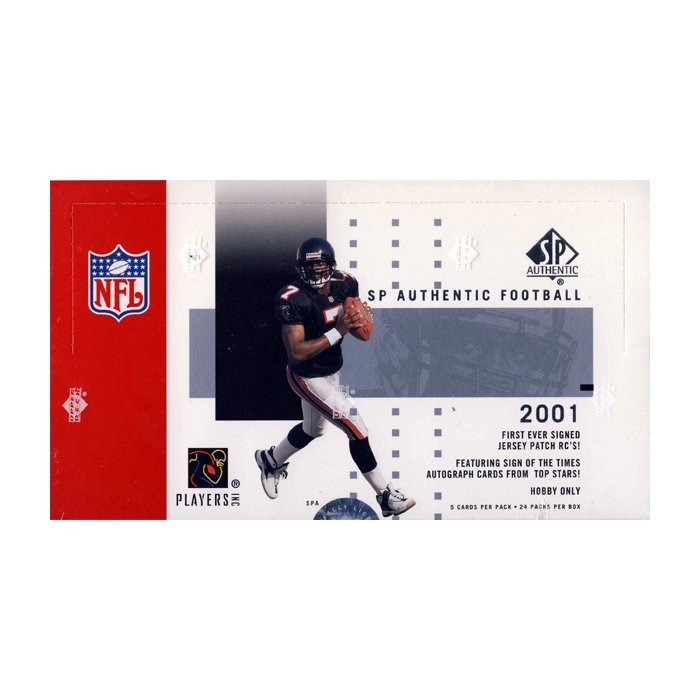 2001 Upper Deck SP Authentic Football Hobby Box Random Division Group ...