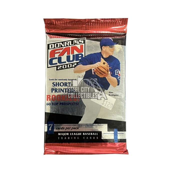 2002 Donruss Fan Club Baseball Retail Pack | Steel City Collectibles