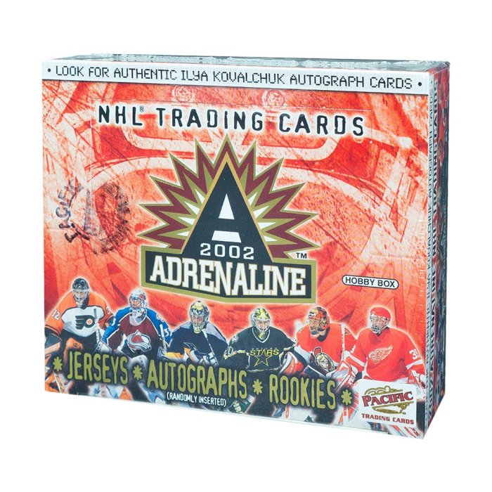 2001-02 Pacific Adrenaline Hockey Hobby Box | Steel City Collectibles