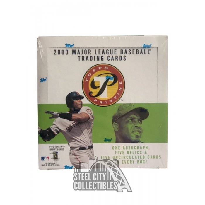 2003 Topps Pristine Baseball Hobby Box | Steel City Collectibles