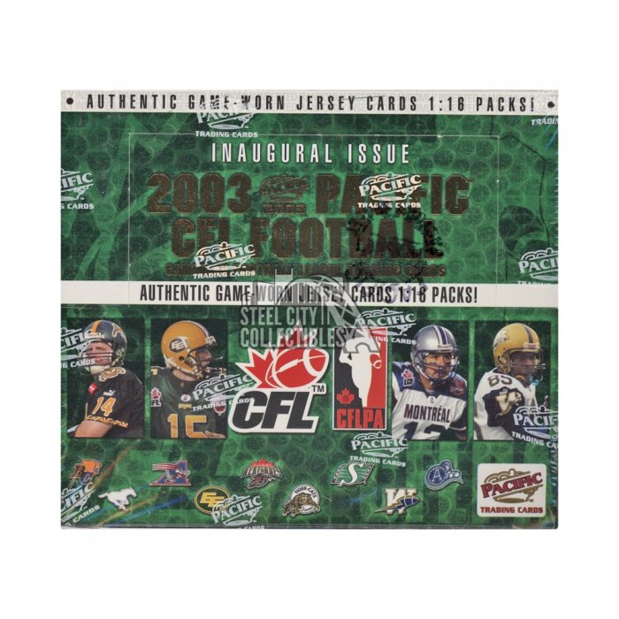 2003 Pacific CFL Football Hobby Box | Steel City Collectibles