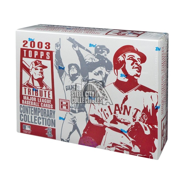 2003 Topps Tribute Contemporary Baseball Hobby Box | Steel City ...