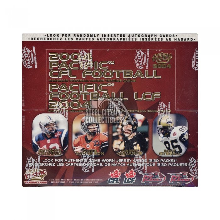 2004 Pacific CFL Football Hobby Box | Steel City Collectibles