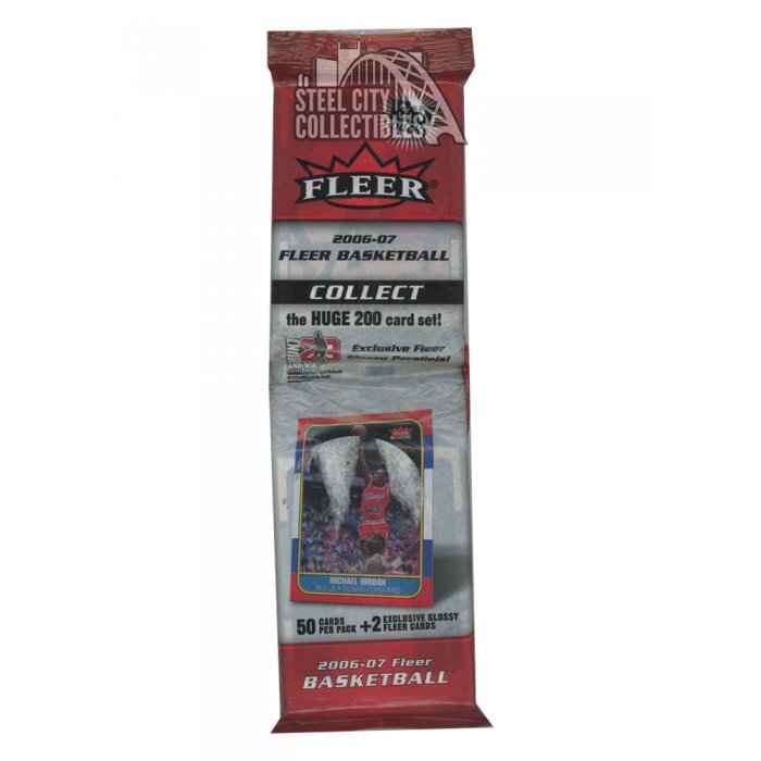 2006-07 Fleer Basketball Rack Pack | Steel City Collectibles