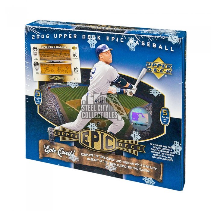 2006 Upper Deck Epic Baseball Hobby Box | Steel City Collectibles