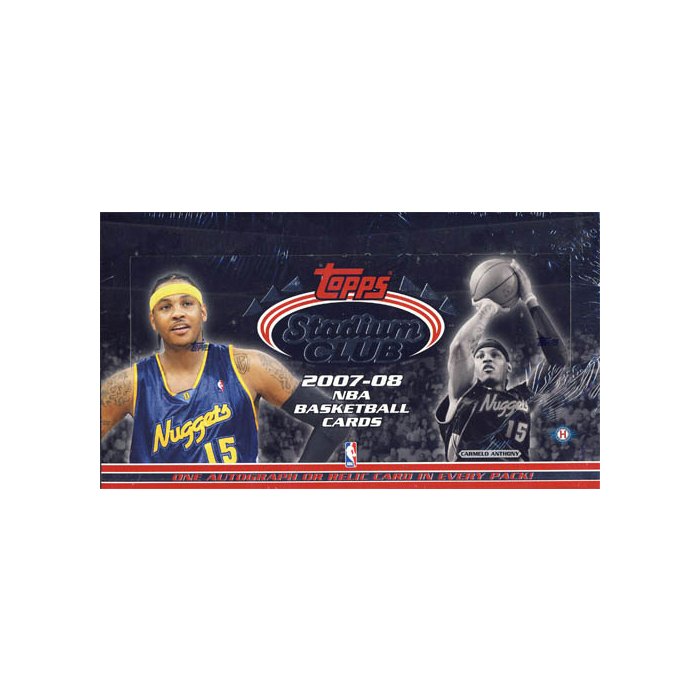 2007-08 Topps Stadium Club Basketball Hobby Box | Steel City Collectibles