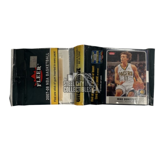 2007-08 Fleer Basketball 12-Card Rack Pack | Steel City Collectibles