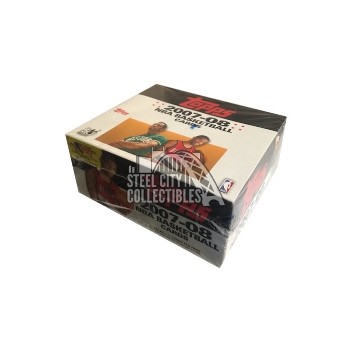 2007-08 Topps Basketball 24 Pack Retail Box- Square | Steel City ...