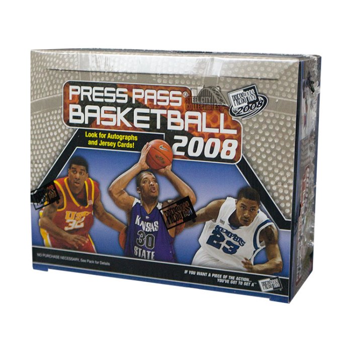 2008-09 Press Pass Basketball Hobby Box | Steel City Collectibles