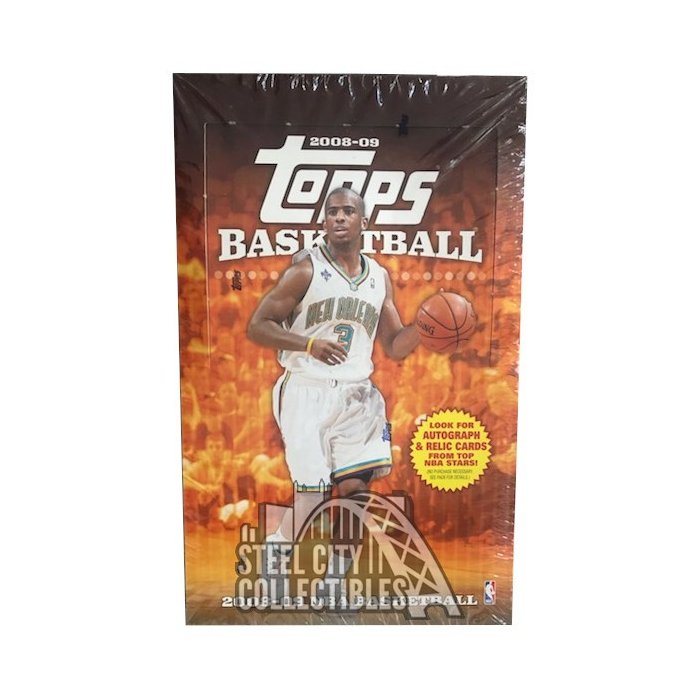 2008-09 Topps Basketball 36 Pack Retail Box | Steel City Collectibles