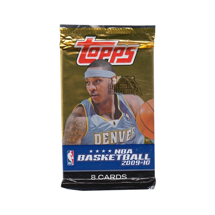 2009-10 Topps Basketball 8ct Retail Pack | Steel City Collectibles