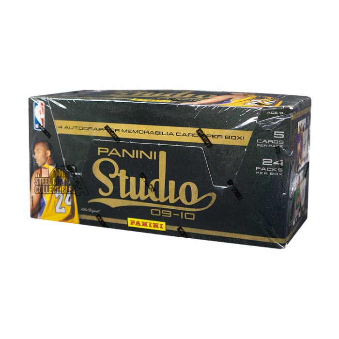 2009-10 Panini Studio Basketball Hobby Box | Steel City Collectibles