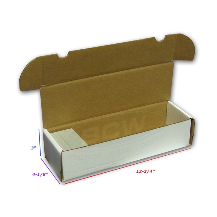 660ct Cardboard Storage Boxes Bundle of 50 | Steel City Collectibles