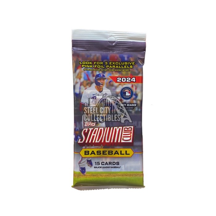 2024 Topps Stadium Club Baseball Fat Pack | Steel City Collectibles