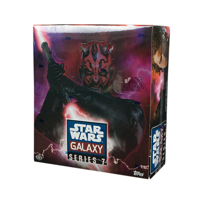 2012 Topps Star Wars Galaxy 7 Hobby Box | Steel City Collectibles