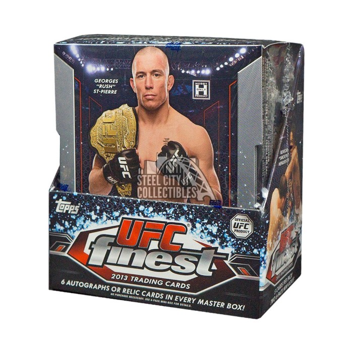 2013 Topps UFC Finest Hobby Box | Steel City Collectibles