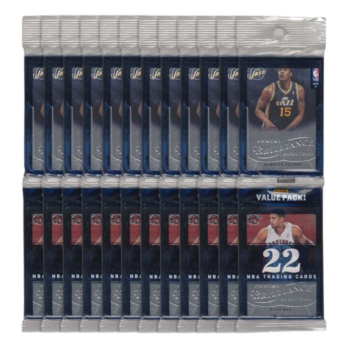 2012-13 Panini Brilliance Basketball Rack Pack 12-Pack Lot | Steel City ...