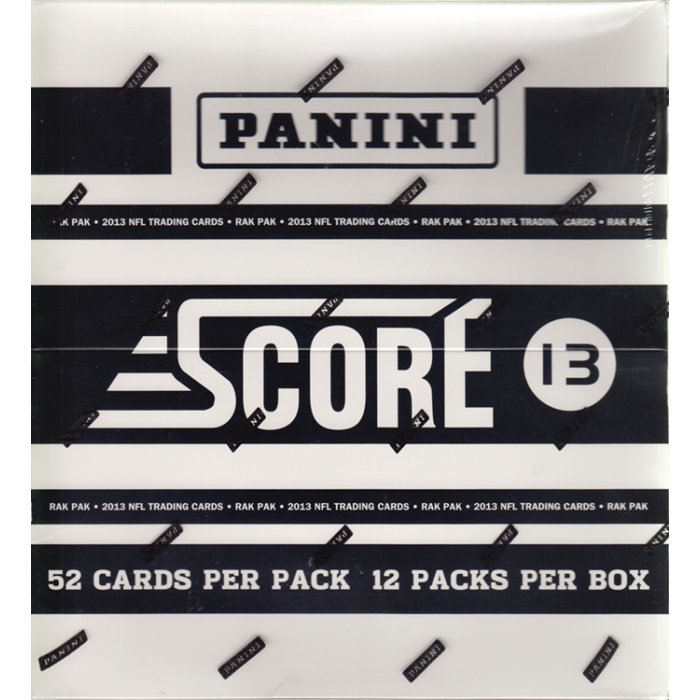 2013 Score Football 12ct Rack Pack Box | Steel City Collectibles