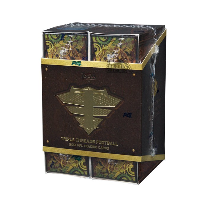 2013 Topps Triple Threads Football Hobby Box | Steel City Collectibles