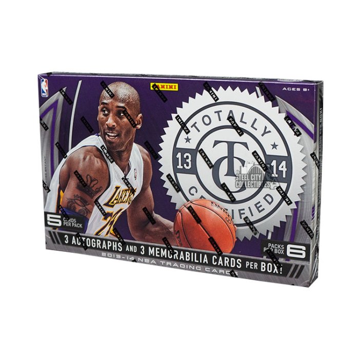 2013-14 Panini Totally Certified Basketball Hobby Box | Steel City ...