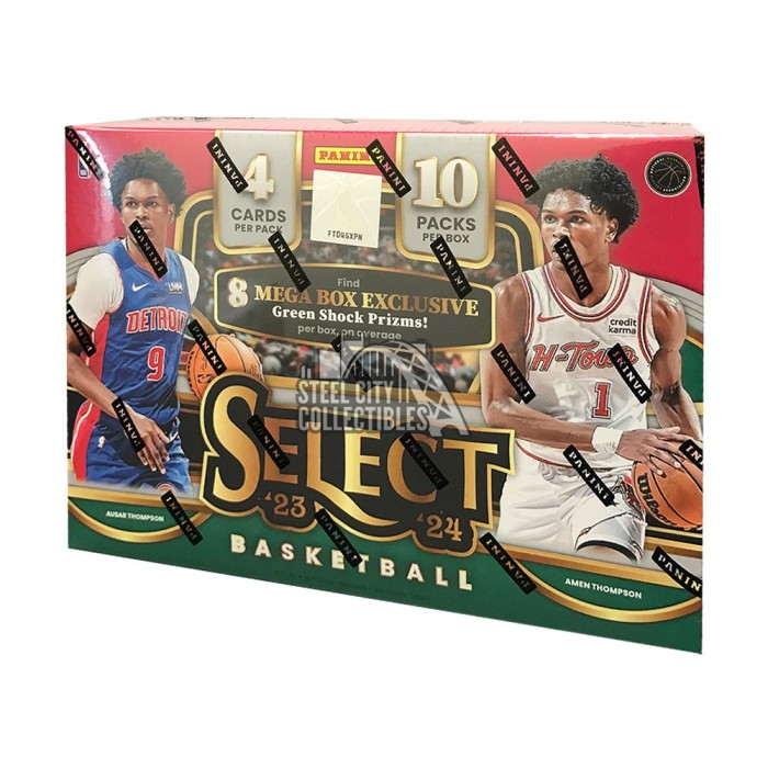 2023-24 Panini Select Basketball Hobby Mega Box | Steel City Collectibles