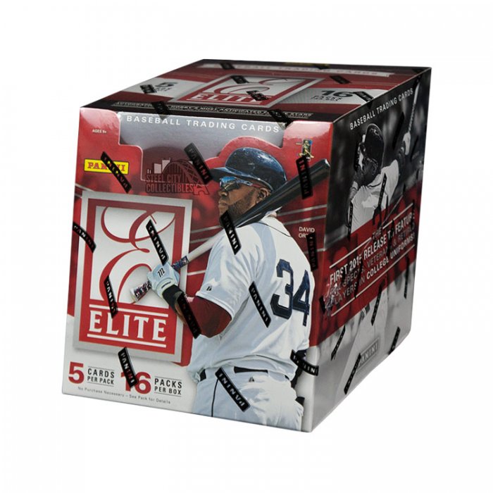 2015 Panini Elite Hobby Baseball Box | Steel City Collectibles