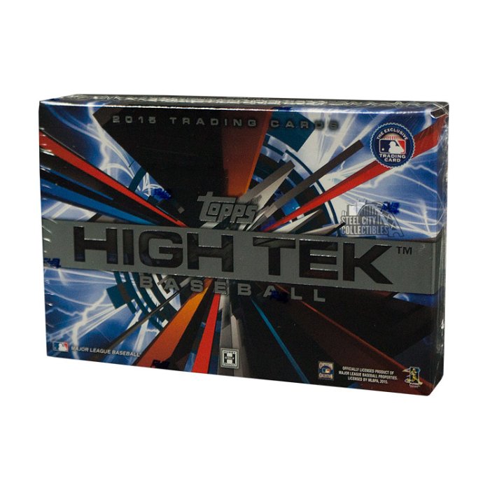 2015 Topps High Tek Baseball Hobby Box | Steel City Collectibles