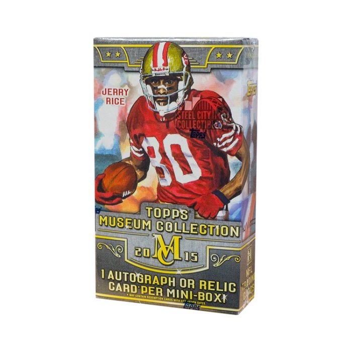 2015 Topps Museum Collection Football Hobby Pack | Steel City Collectibles
