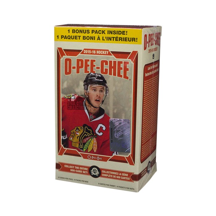 2015-16 Upper Deck O Pee Chee Hockey 14ct Blaster Box | Steel City ...