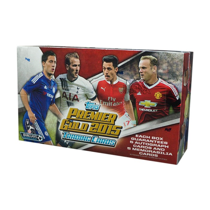 2015 Topps Premier Gold Soccer Hobby Box | Steel City Collectibles